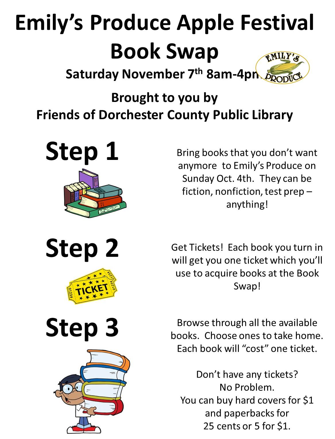 Book Swap JPEG - Emily's Produce